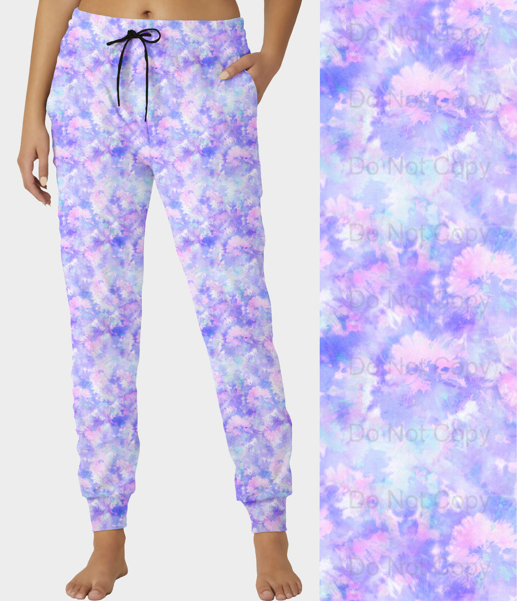 Pastel Tie Dye Joggers (ready to ship) – Arrow Trend Leggings